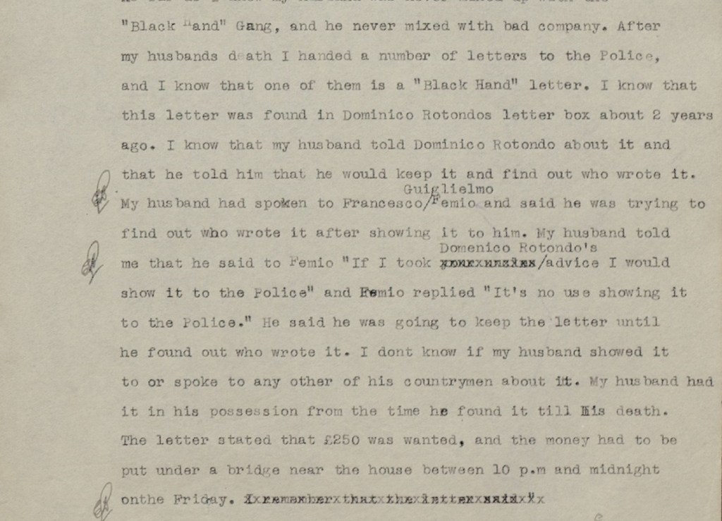 The Black Hand Mafia - Stories from the Archives