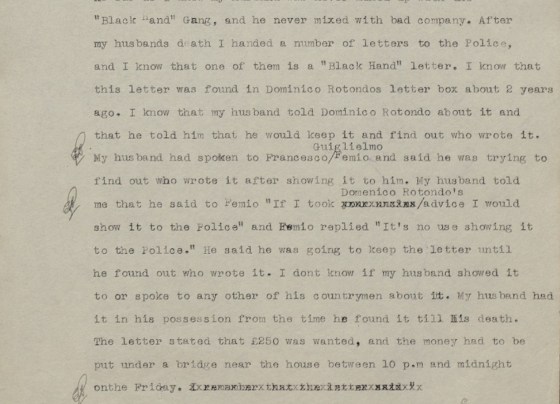 The Black Hand Mafia - Stories from the Archives